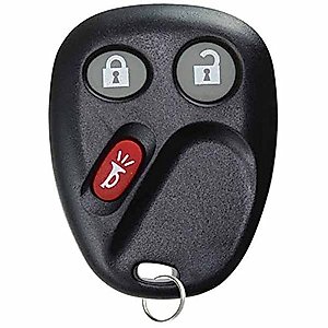 KeylessOption Replacement 3 Button Keyless Entry Remote Control Key Fob for 15008008, 15008009, 15051014