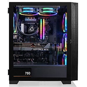 CLX Set Gaming PC - Intel Core i5 13600KF 3.5GHz, GeForce RTX 3070, 1TB NVMe M.2 SSD, 4TB HDD,16GB DDR5 RGB Memory, 240mm AIO, WiFi, Windows 11 Home, Black