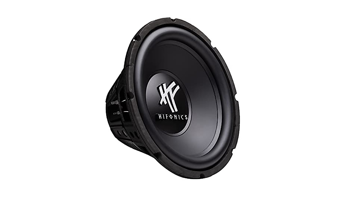 Hifonics HFX12D4 12-Inch 4 Ohm Subwoofer for Powerful Car Audio