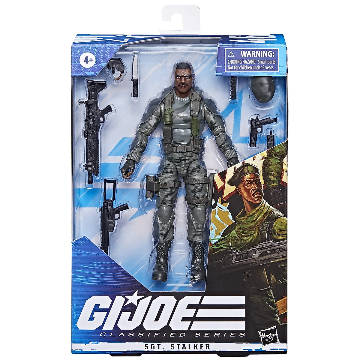 G.I. Joe Classified Series Lonzo Stalker Wilkinson Action Figure 46 Collectible Toy, Multiple Accessories 6-Inch-Scale, Custom Package Art