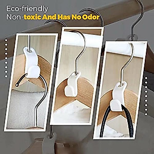 Hirundo Clothes Hanger Connector Hooks-12 Pcs