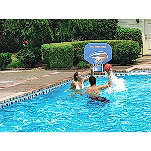 Poolmaster Pro Rebounder Swimming Pool Basketball and Volleyball Game Combo, In-Ground Pool