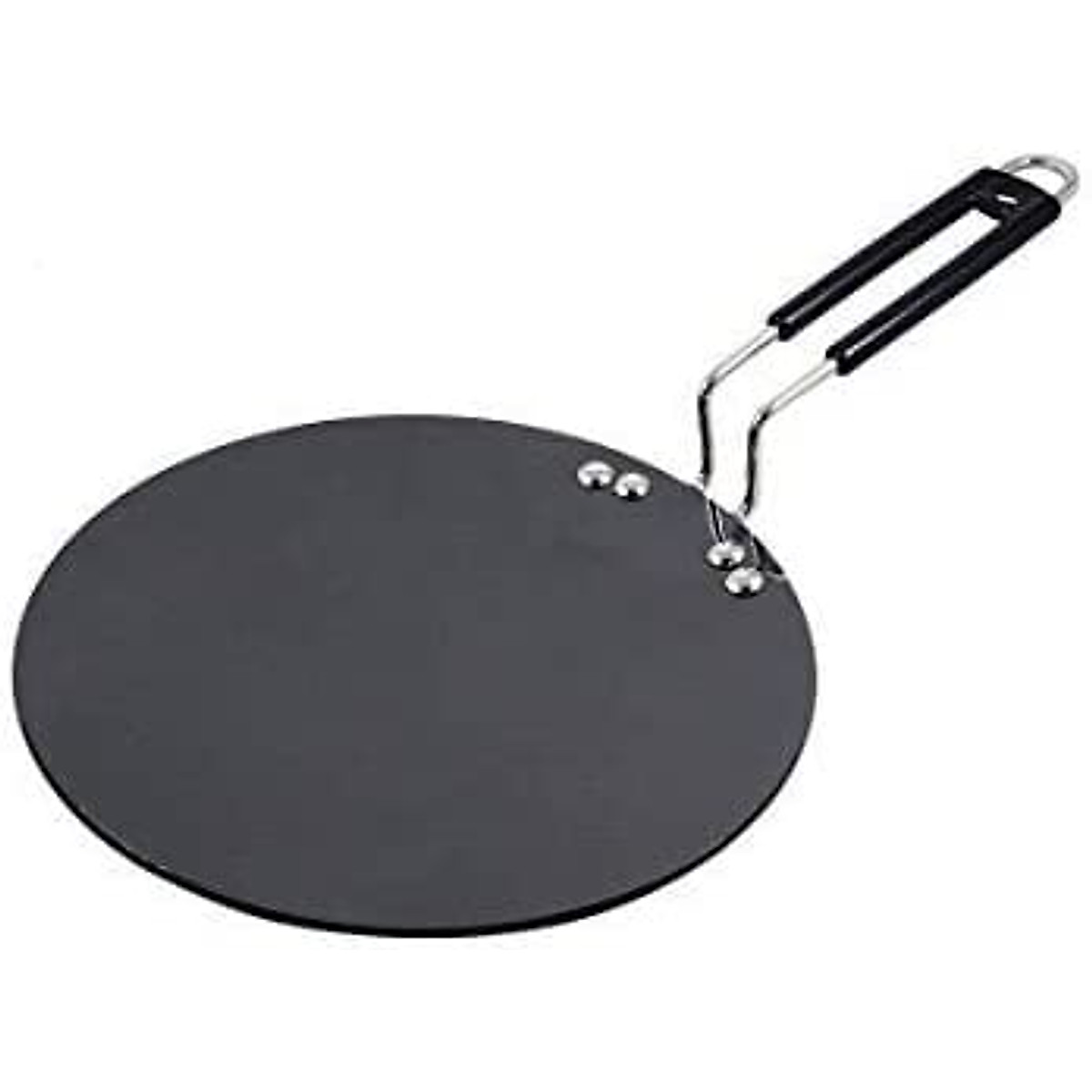 Sahishnu Online & Marketing Hard Anodized Aluminium Tawa,Hard Anodized Cookware,Hard Anodized Concave Tawa,Naan Roti Chapati Tawa,Diameter-275mm,Thickness-4mm,Size-11