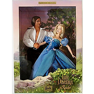 Barbie Romance Novel Collection Jude Deveraux the Raider Barbie & Ken Set