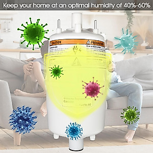 CLLOMAGY 80 Steam Canister Replacement for AprilAire Steam Humidifier Model 800 865,80 Canister for AprilAire 800 Whole House Humidifier,80 Canister Replacement for Aprilaire 800