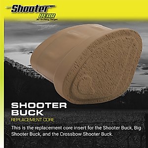Shooter Field Logic Buck 3D Replaceable Insert Core, Tan (G71640)