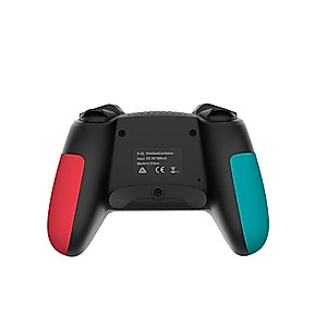 Thunder Tech Pro wireless controlle 2 Rechargeable version 2, high consoles and PC compatibility, blue blue black, with bows, light indicator, gyroscopic sensor, vibration