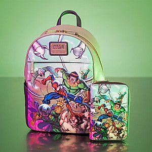 Loungefly Marvel: Spider-Man Sinister 6 Mini-Backpack, Amazon Exclusive
