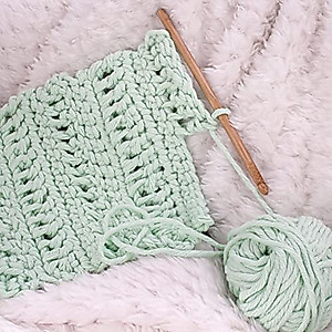 JubileeYarn Lacery Yarn - Chunky Cotton - 100g/Skein - Moon Beam - 2 Skeins