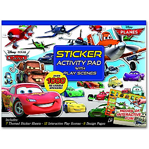 Disney Pixar Cars/Planes Ultimate Sticker Activity Pad