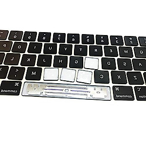 Willhom Keyboard Key Caps, Keycap Full Set of US Replacement for MacBook Pro Retina 16" 2019 (A2141),13" 2020 (A2289, A2251)
