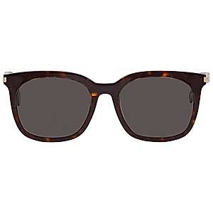 SAINT LAURENT Grey Square Men's Sunglasses SL 285 F SLIM 002 54