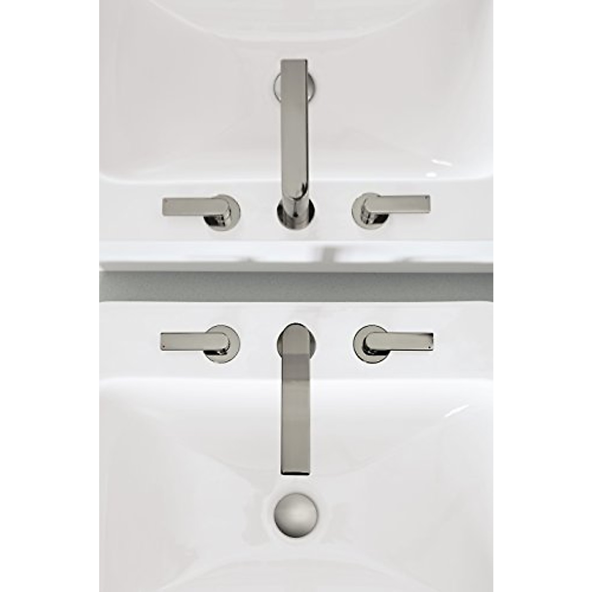 KOHLER Composed K-73060-4-CP Widespread 2-Handle Bathroom Sink Faucet with Metal Drain Assembly in Polished Chrome