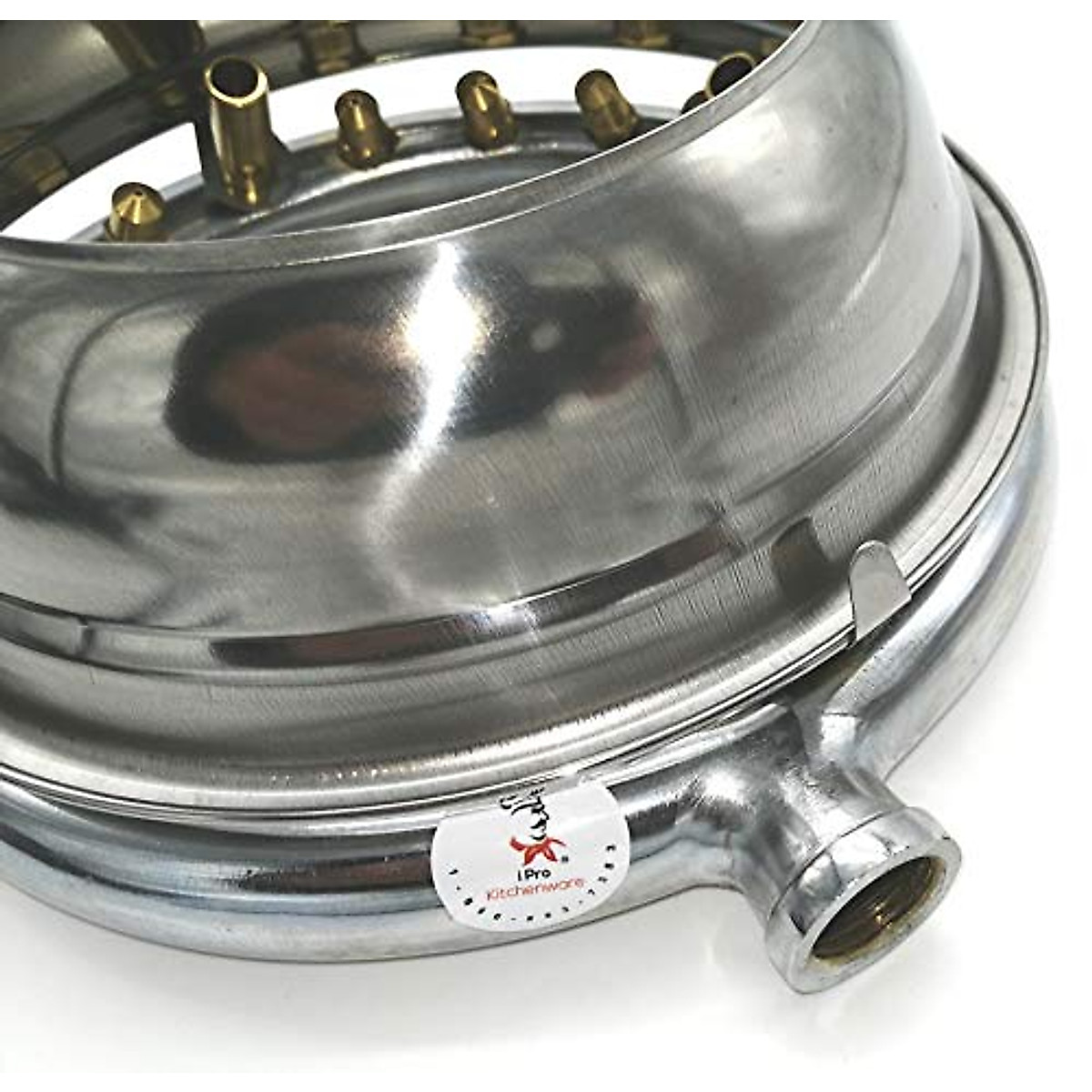 9 Inch High-powered Jet Burners With Lip (Propane Gas) (20 Brass Tip Jets Burners) (120,000 Btu)