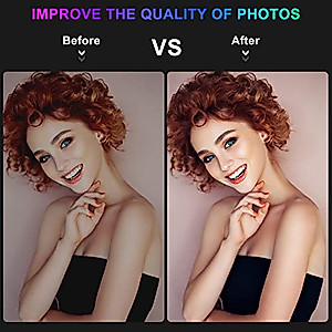 STALLY 10.2" Ring Light with Stand, 62" Tall Selfie Ring Light with Phone Holder and Wireless Remote, 12 Dimming Levels, 32 Color Modes Led Ring Light for Phone, Live Stream, Makeup, YouTube, TikTok