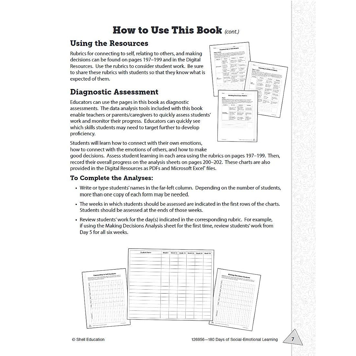 180 Days: Social-Emotional Learning for Kindergarten Practice Workbook for Classroom and Home, Cool and Fun Practice Created by Teachers (180 Days of Practice)