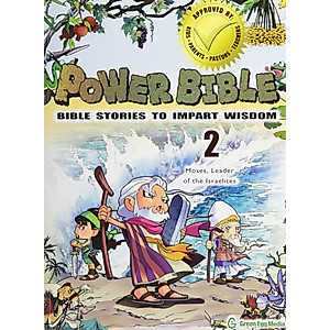 Power Bible #1-6 - Old Testament Set - Kids Comic Bible - Green Egg Media