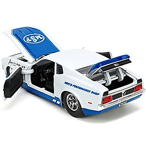 Jada Toys Big Time Muscle 1:24 1973 Ford Mustang Mach 1 Die-cast Car, Toys for Kids and Adults