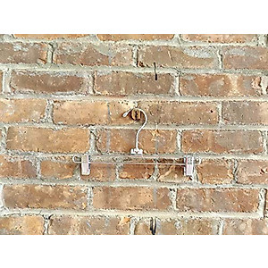 NAHANCO SKT12 12” Commercial Metal Skirt Pant Hanger, Chrome (Pack of 100)