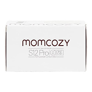 Momcozy S12 Pro Hands-Free Breast Pump, Wearable Pump with Comfortable Double-Sealed Flange, 3 Modes & 9 Levels Electric Pump Portable for Easy Pumping, Smart Display, 24mm