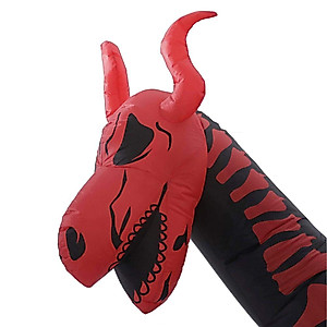 Home Accents Holidays 10 Foot Inflatable Skeleton Dragon