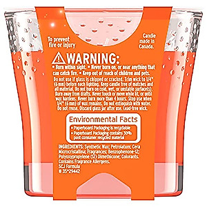 Glade Candle Jar, Air Freshener, Pumpkin Spice Things Up, 3.4 Oz