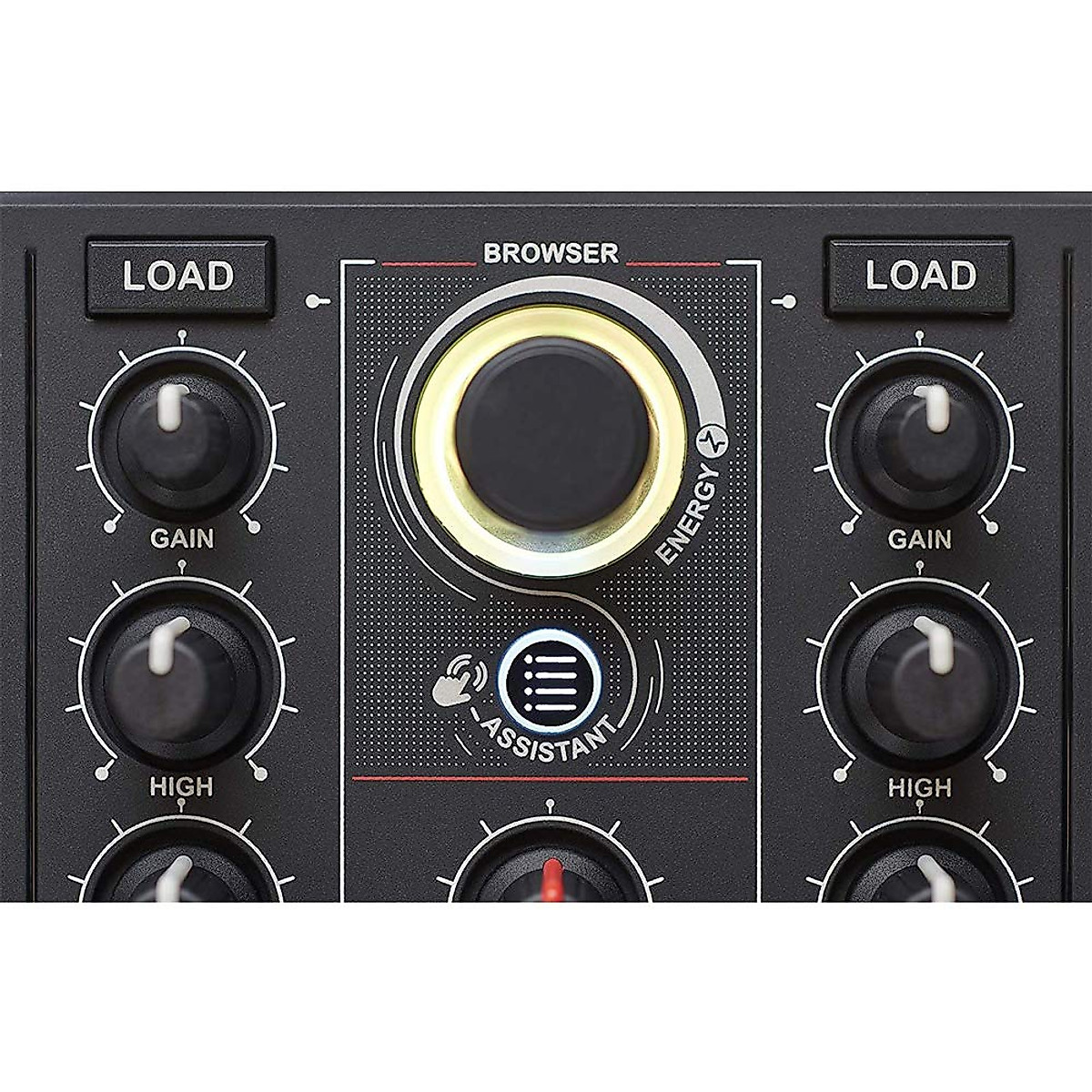 HERCULES AMS-DJC-INPULSE-200 DJControl Inpulse 200 2-Channel DJ Controller for DJUCED Bundle with Bytech Stereo Headphones DJ Style Headset (White)