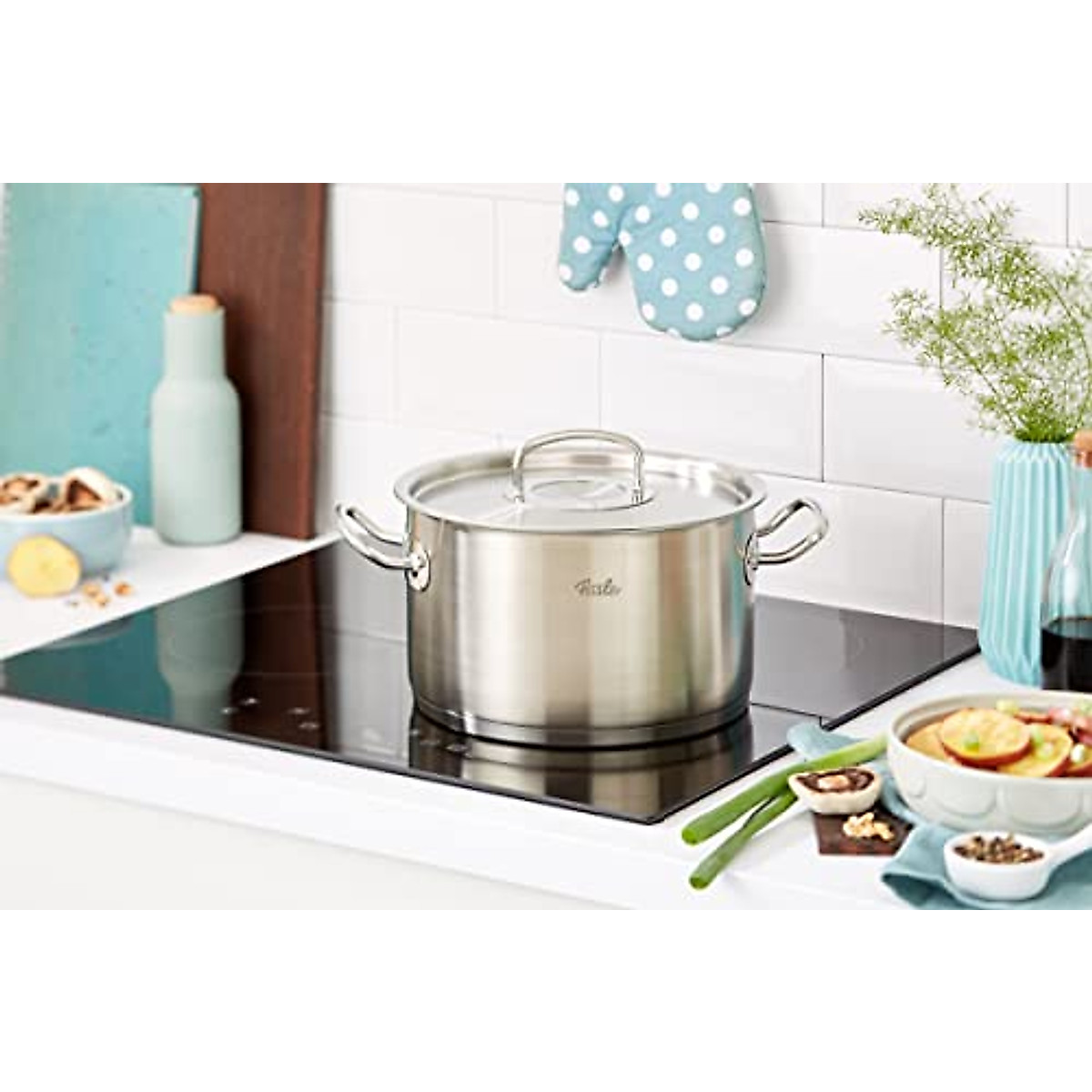 Fissler Original-Profi Collection 2019 Stainless Steel Stock Pot with Lid - 6.7 Quarts