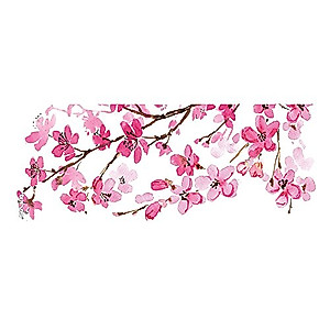 Tervis Made in USA Double Walled Sakura Japanese Cherry Blossom Insulated Tumbler Cup Keeps Drinks Cold & Hot, 16oz Mug, Classic - Unlidded