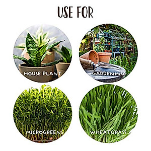 Earth Worm Castings – Organic Red Worm Compost Soil Amendment - .13 Cubic Foot ~6 Lbs - Approximately 1 Gallon - Organic Red Worm Vermiculture and Compost Home, Garden, Greenhouse, and Farm