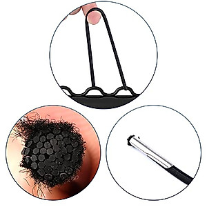 KINBOM 4pcs Gravity Chair Replacement Cords, Replacement Elastic Cord Nylon Stretchy Cord for Lounge Chair Bungee Elastic Lawn Chair