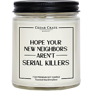 Housewarming Gifts New Home for Women, Men | Unique Decorations | House Warming Gifts 2024 | New Apartment Home Gifts | Funny Housewarming Candle Gifts | Neighbor Gifts | Soy Candle - Made in USA