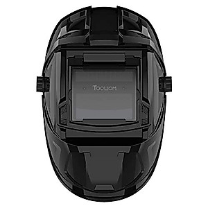 TOOLIOM Flip Up Welding Helmet 3.64 x 1.67 inch Auto Darkening Clamshell Welding Mask True Color Lift Front Welding Hood