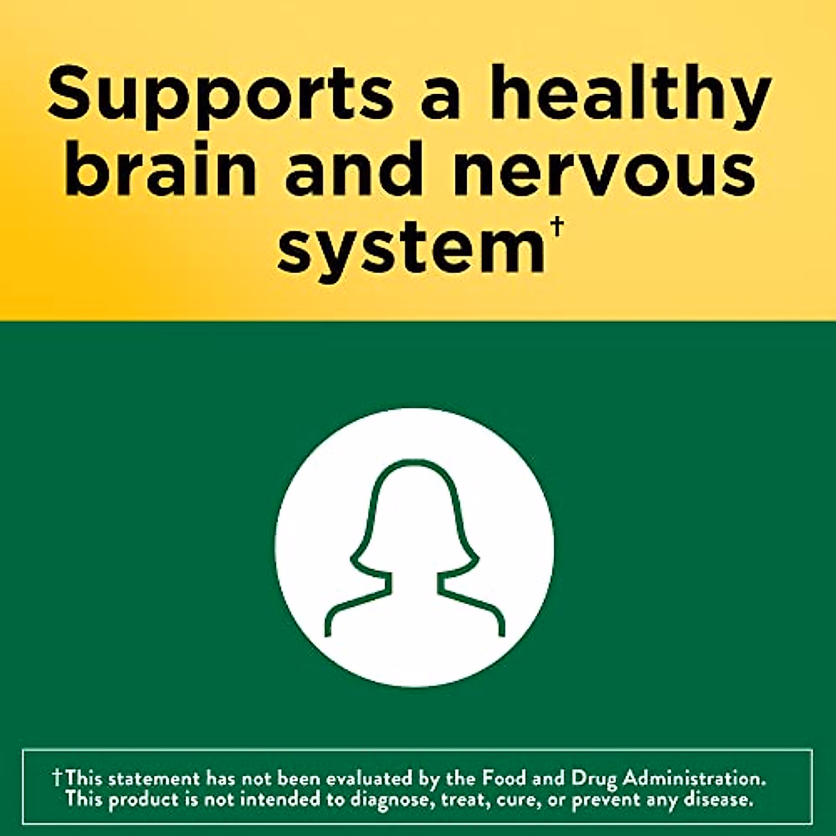 Nature Made Folic Acid 400 mcg (665 mcg DFE), Dietary Supplement for Nervous System Function, 250 Tablets, 250 Day Supply