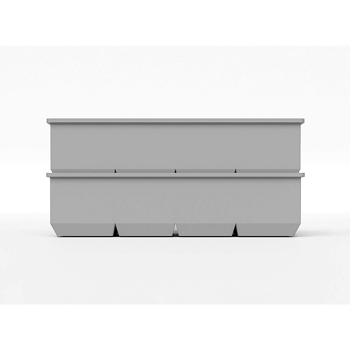 glacio Ice Cube Trays Silicone - Large Ice Tray Molds for making 8 Giant Ice Cubes for Whiskey - 2 Pack