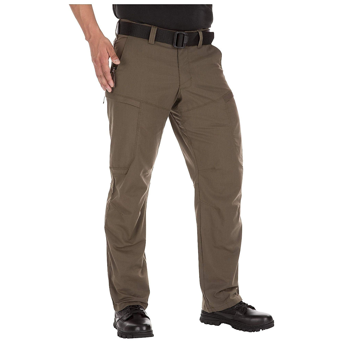 5.11 Tactical Men's Apex Pants, Regular Fit, Gusseted, 10 Pockets, Style 74434, Tundra, 31W x 30L