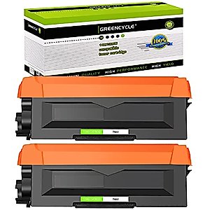 greencycle 2 Pack TN660 TN-660 TN630 TN-630 Black Toner Cartridge Replacement Compatible for Brother MFC-L2700dw MFC-L2740dw DCP-L2540dw HL-L2300D HL-L2380DW HL-L2320D DCP-L2540DW Laser Printer