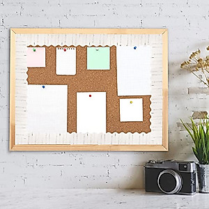 99 Feet White Wood Bulletin Board Border 3 Roll Rustic Wood Scalloped Borders Trim Decorative Classroom Bulletin Board Rolled Trim Back to School Decoration for Fall Classroom School Office Decoration