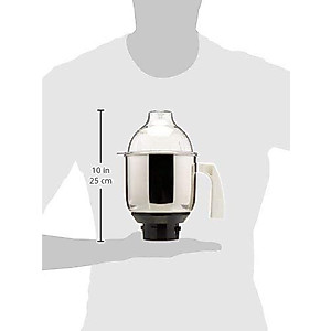 Preethi MGA 513 Mixer Jar, 1.5 LTR, Silver