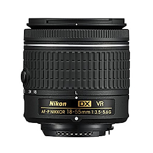 Nikon D3300 Digital SLR Camera (24.2 MP, AF-P 18-55VR Lens Kit, 3 inch LCD Screen) - Black