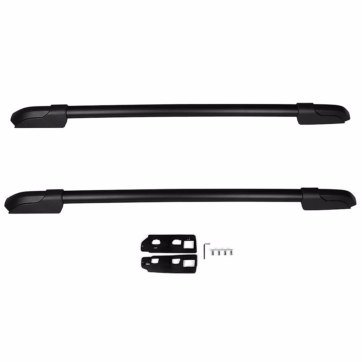 ECCPP Roof Rack Side Rails Compatible for Honda Pilot 2009-2015 Cargo Racks Rooftop Luggage Canoe Kayak Carrier Rack - Max Load 165LBS Kayak Rack Accessories