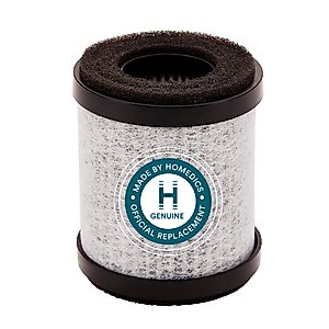 Homedics TotalClean 3-in-1 HEPA-Type Air Purifier Filter Replacement, Works with Homedics AP-P60-BK and AP-P60-WT Portable Air Purifiers, Captures Microscopic Airborne Particles, 3-Pack