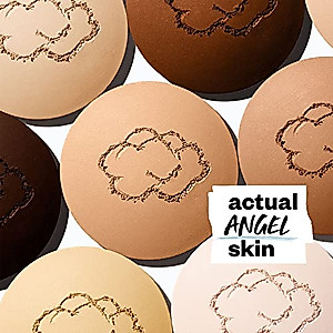 Kosas Cloud Set Face Setting Powder | Smoothing Shine Control, Soft, Sheer Setting Translucent Makeup Finish, Portable & Long-Lasting (Sheer Light Medium)