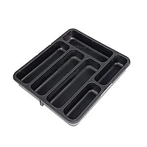Silverware Drawer Organizer,Adjustable Flatware Holder