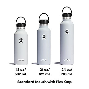Hydro Flask Standard Mouth with Flex Cap - Insulated Water Bottle