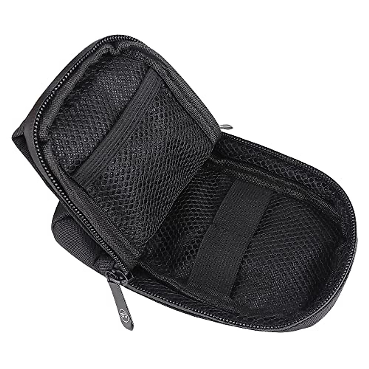 FIREDOG Smell Proof Bag, Odor Proof Pouch Dog Tested Mini Stash Crossbody Bags for Travel Storage (Black)