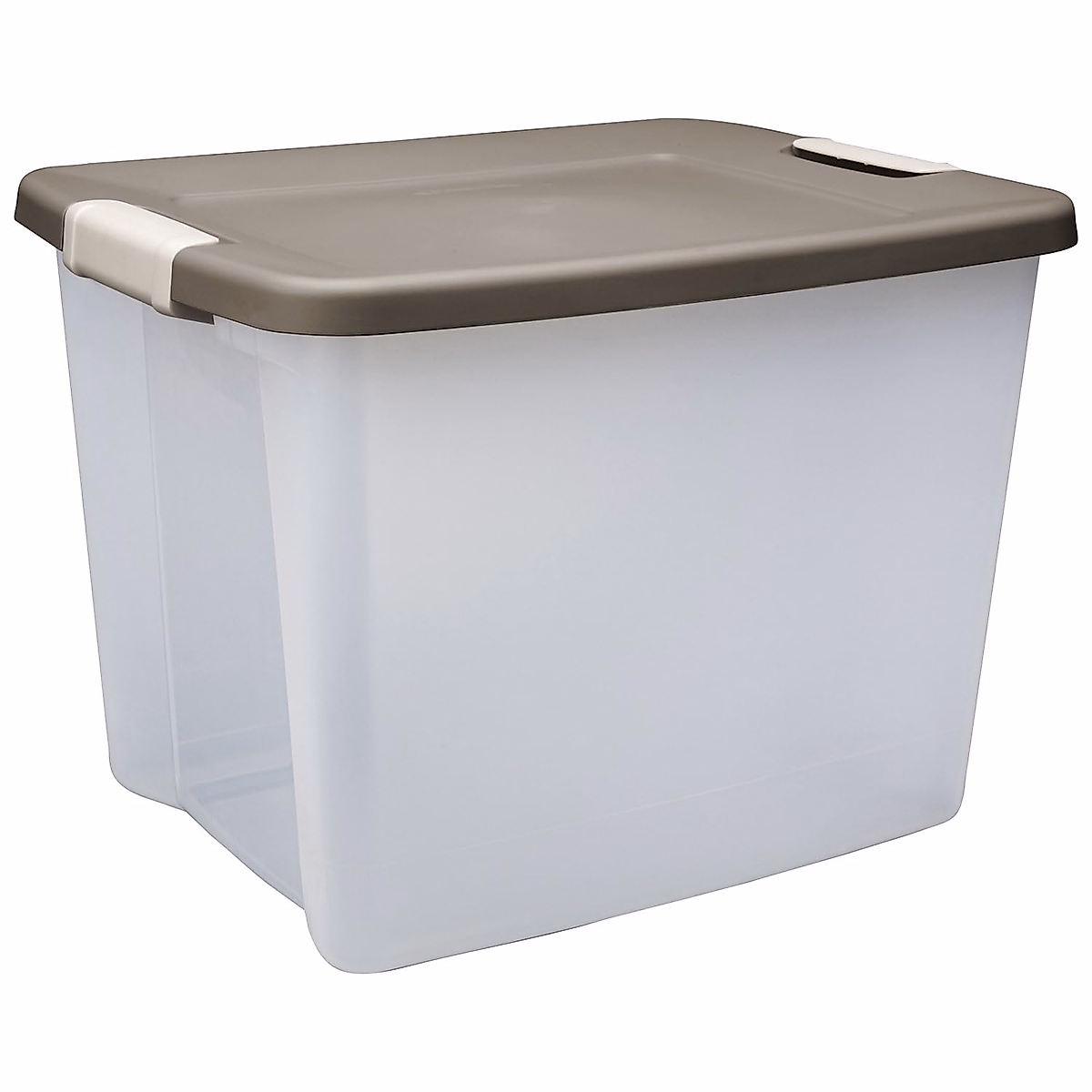 Sterilite 19378606 50 Quart ShelfTote, Clear