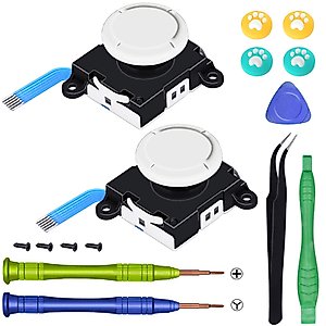 Replacement Joystick for Nintendo Switch lite, Repair Joystick Replacement Tool Kit for Switch lite and Nintendo Joycon Controller