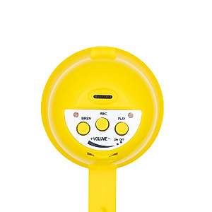 X-kilig Mini Megaphone Bullhorn Speaker with Siren,Record,and Adjustable Volume