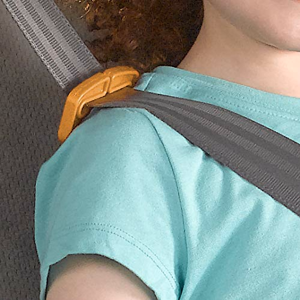 GoFit Plus Backless Booster Car Seat - Iron, 1 Count (Pack of 1)